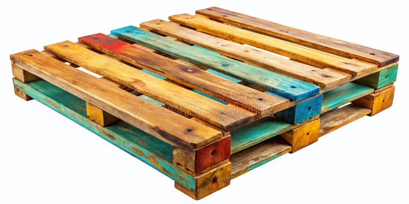 Rustic Wooden Pallet Versatile Shipping Crate for Storage Display and ...