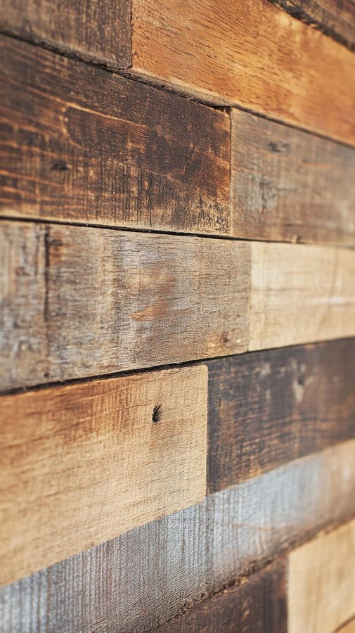 Rustic Wooden Panel Wall, Close-up Texture. Interior Design and Home ...