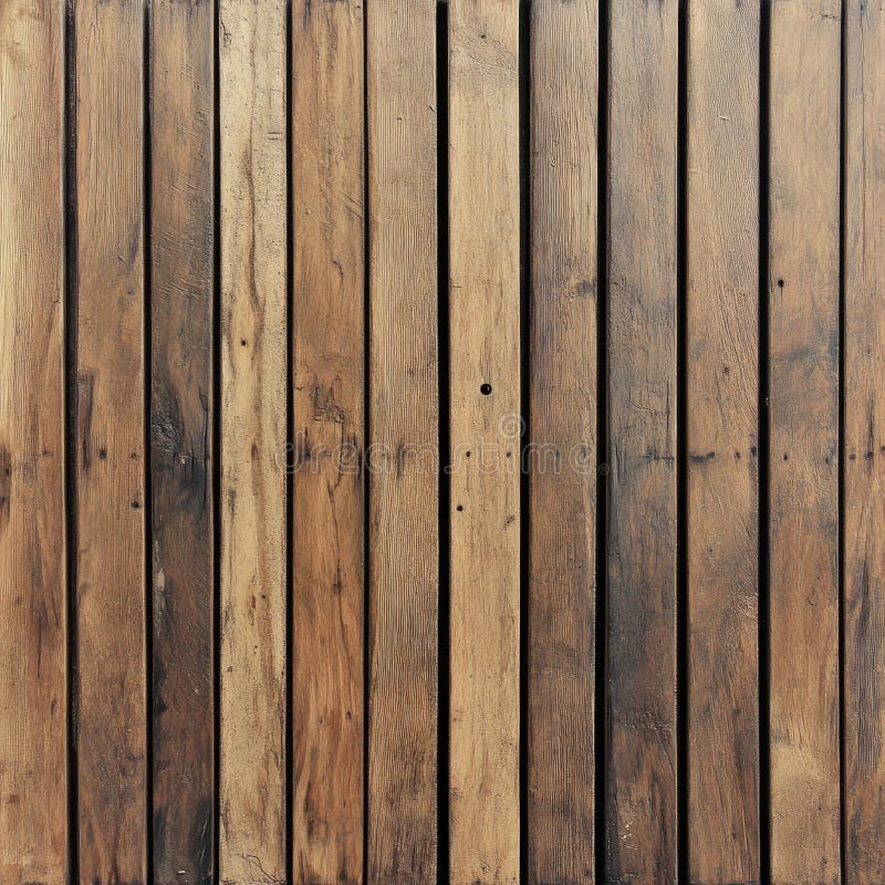 Rustic Wooden Plank Wall Texture with Natural Grains and Warm Brown ...