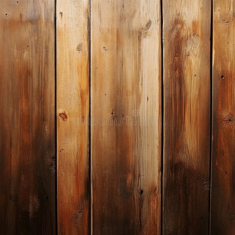 Rustic Wooden Planks with Rich Texture and Natural Grain Pattern Stock ...
