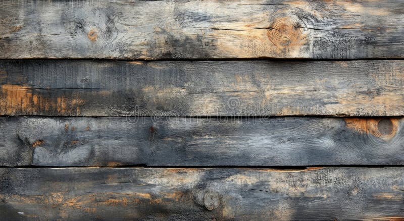 Rustic Wooden Planks with a Weathered Finish Showcasing Rich Textures ...