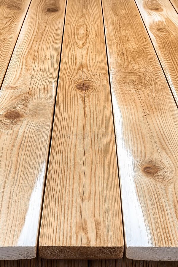 Rustic Wooden Planks with White Paint Accents Stock Illustration ...