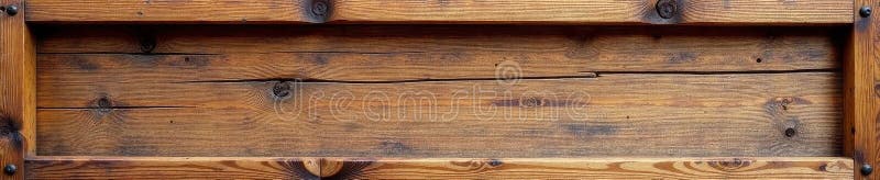 Rustic Wooden Rectangle Frame, Stick Border, Nail Detail, Minimal ...