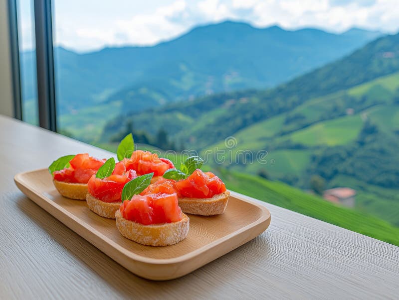 Rustic Wooden Serving Tray Natural Grain and Texture for Dining Decor ...