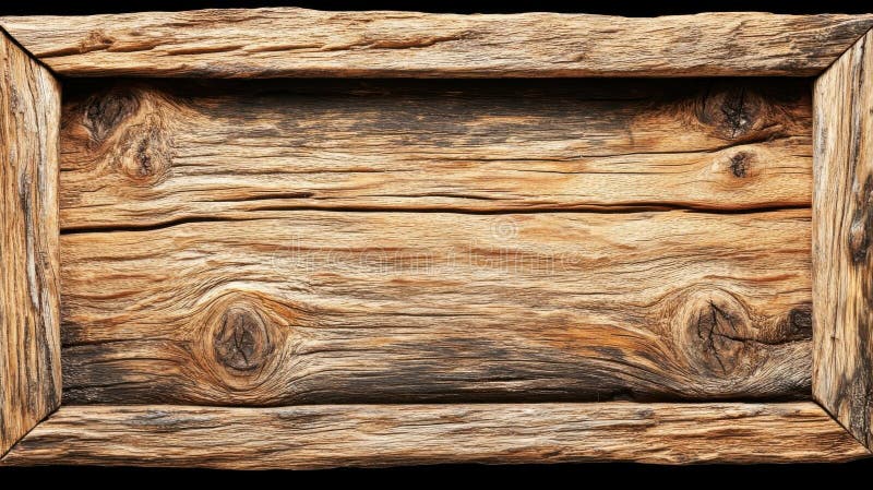 Rustic Wooden Signboard Frame Stock Image - Image of family ...