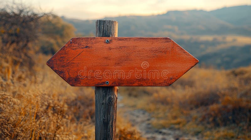 Rustic Wooden Signpost Arrow Countryside Setting Stock Photos - Free ...