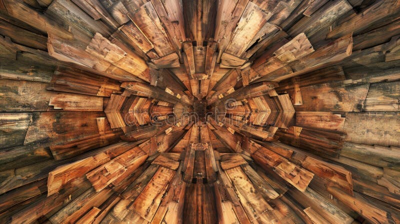 Rustic Wooden Structure Background Featuring Fine Details and Natural ...