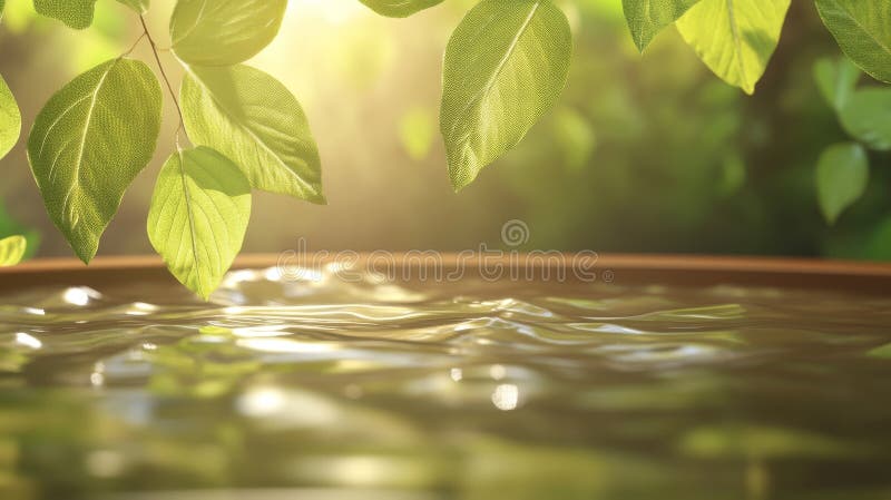 Rustic Wooden Table with a Background that Features Fantasy Artistic ...