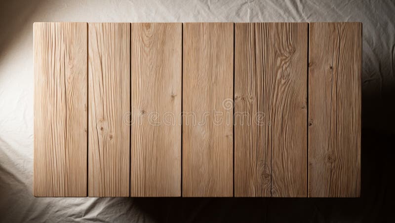 Rustic Wooden Table with Subtle Grain Texture Stock Illustration ...