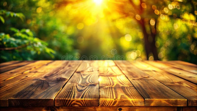 Rustic Wooden Tabletop Display a Versatile Background for Ecommerce Product Photography and ...