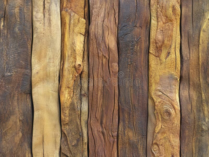 Rustic Wooden Texture, a Close-Up of Weathered Timber Stock Photo ...