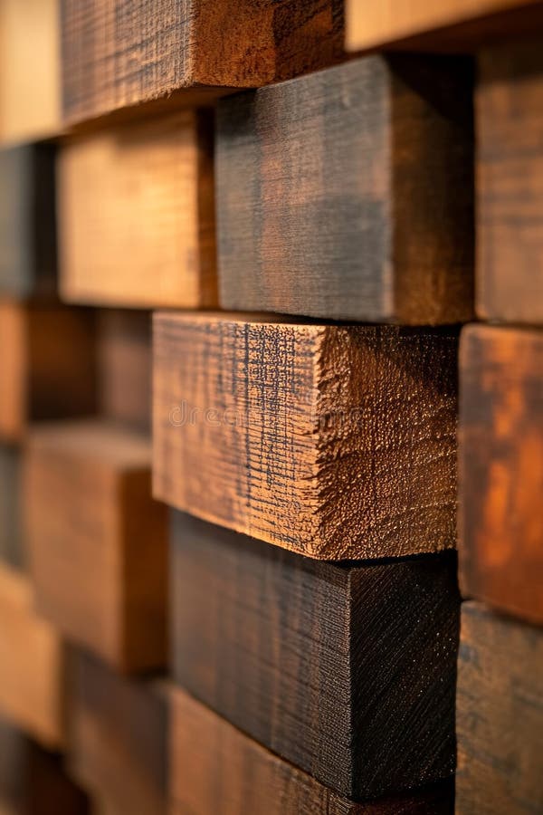 Rustic Wooden Texture Natural Grains and Knots in a Warm. Background ...