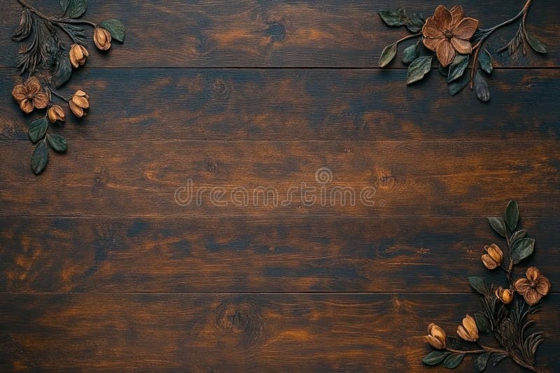 Rustic Wooden Texture: Old Brown Dark Brown Background for Panoramic ...