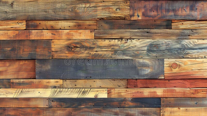 Rustic Wooden Wall Texture stock illustration. Illustration of material ...