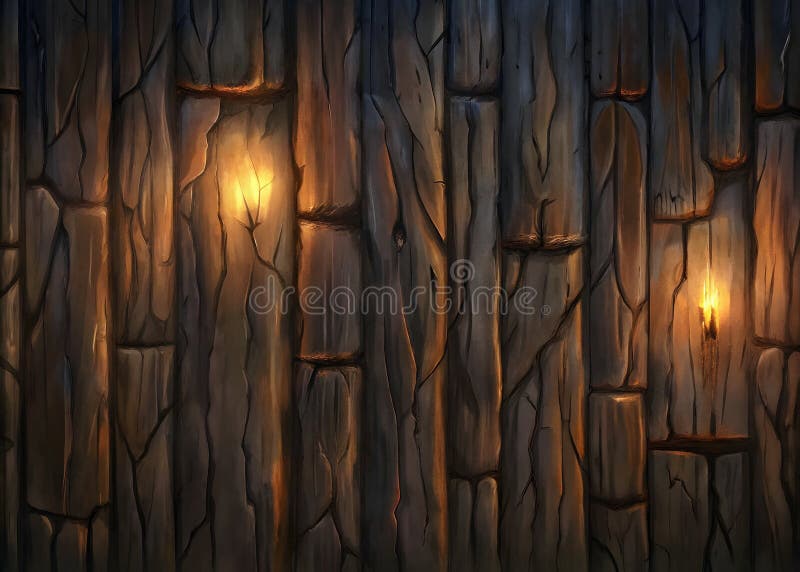 Rustic Wooden Wall Textures Warm Light Glow Natural Patterns Stock ...