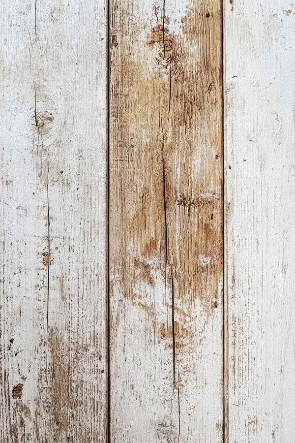 Rustic Worn White Wood Background Stock Illustration - Illustration of ...