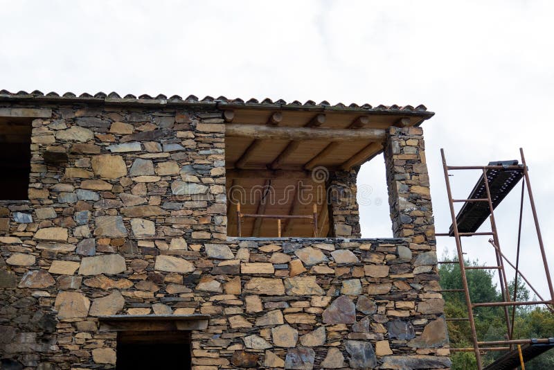 Rustico Under Reconstruction Stock Photo - Image of antique ...