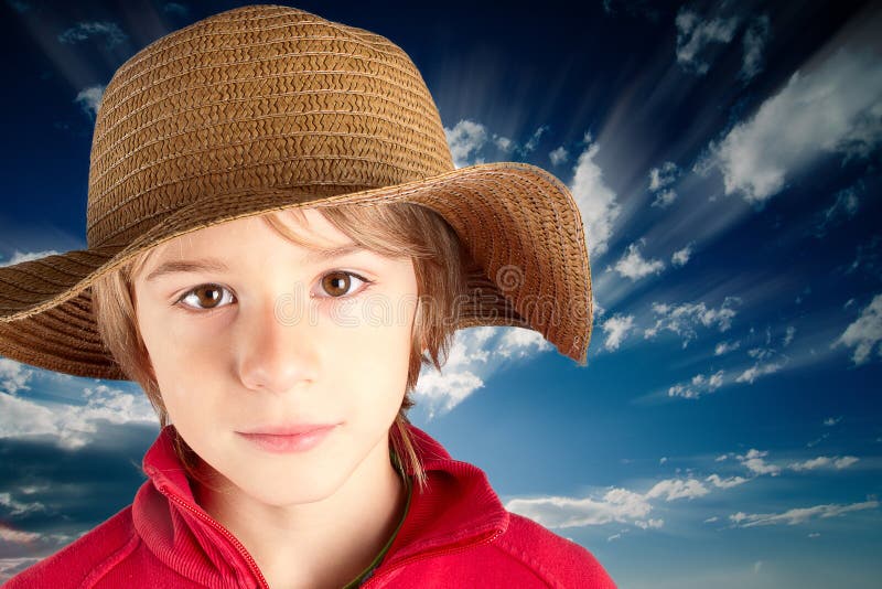 Rustig kind stock afbeelding. Image of ontspannen, jong - 22286625