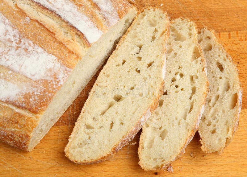 Handwerker Französisches Brot-Laib 'Pain De Campagne' Stockbild - Bild ...