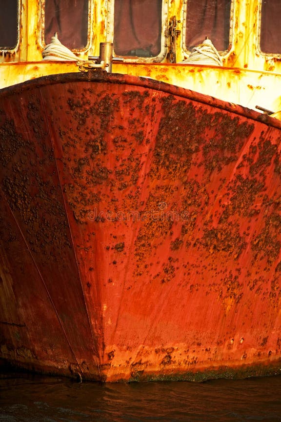 Rusting boat stock image. Image of rust, corrosive, coast - 22263043