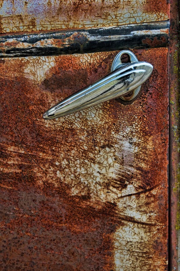 Rust and grunge car doors stock image. Image of brown - 20150843