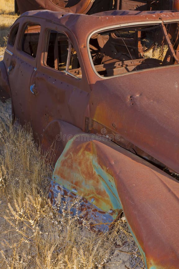 Rusting Classic Car stock image. Image of lost, blur - 22905641