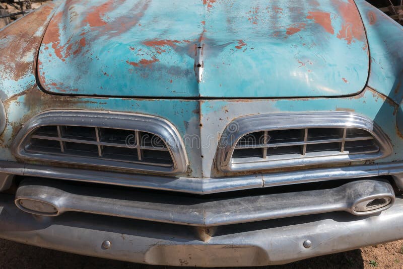 Classic Chrysler front end stock photo. Image of historical - 173552924
