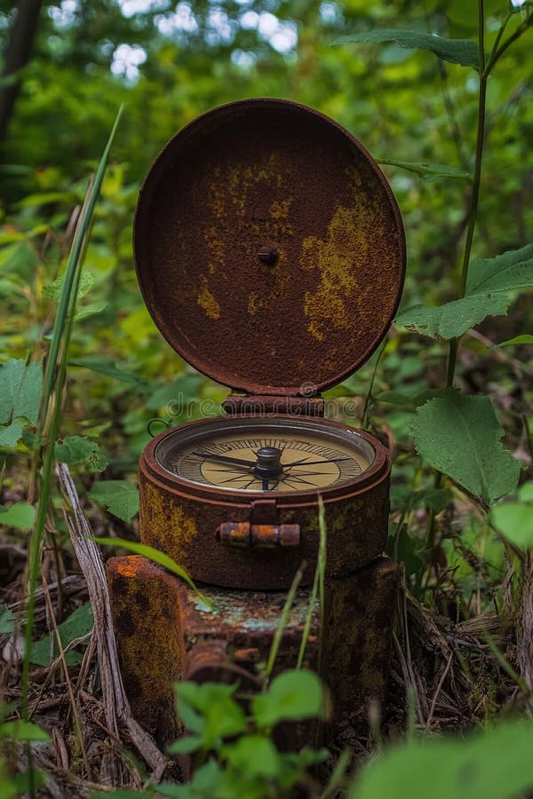 Rusting Compass Stock Illustrations – 3 Rusting Compass Stock ...