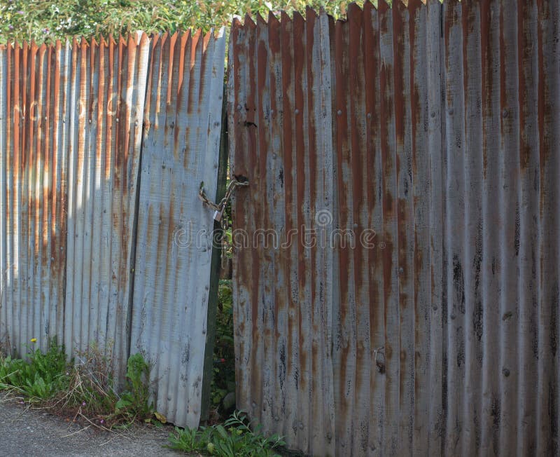 Rusting Gate stock image. Image of rough, shiny, iron - 44332905