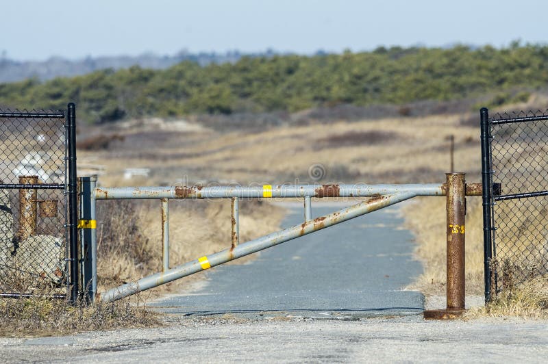 Rusting gate on path stock image. Image of rust, bristol - 65713825
