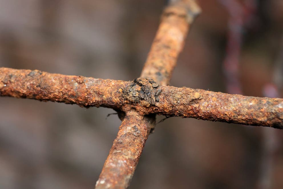 Rusting iron stock image. Image of focus, rust, danger - 65647209