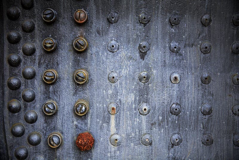 Rusty Steel Building Exterior Stock Photo - Image of building ...