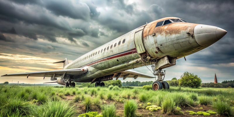 A Rusting Testament To Innovation the Abandoned Supersonic Jet ...