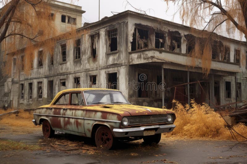 Dilapidated Car Stock Illustrations – 585 Dilapidated Car Stock ...