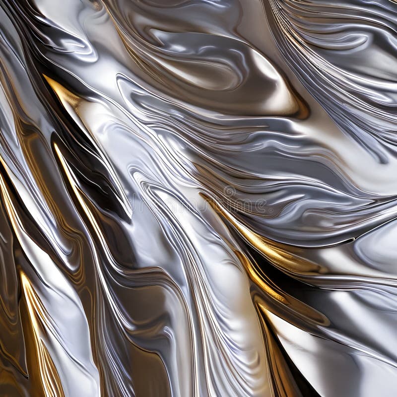 A Rustling and Crinkling Texture with Metallic Foil and Paper5 ...