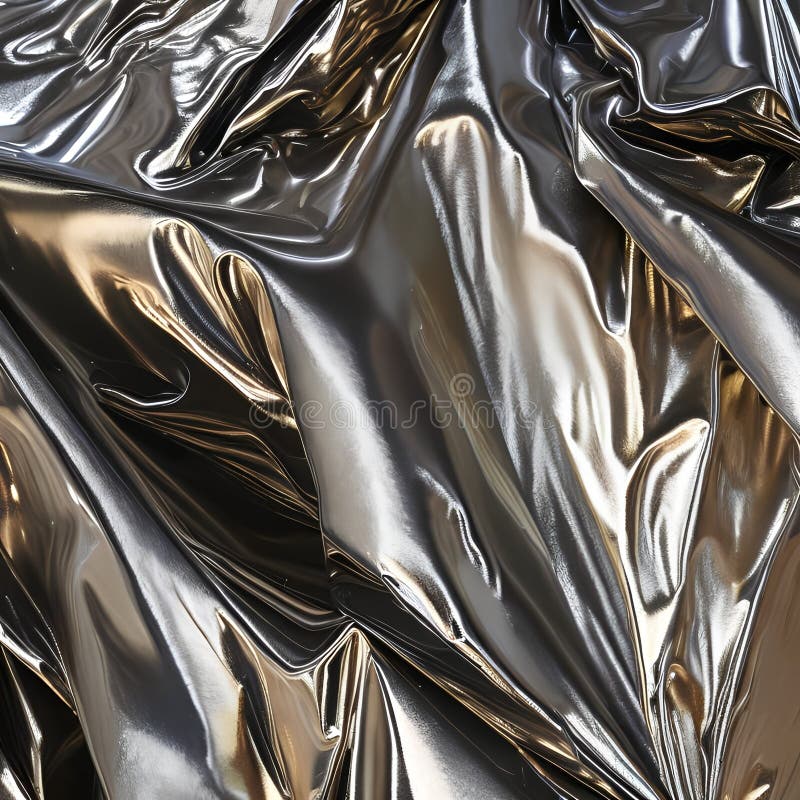 A Rustling and Crinkling Texture with Metallic Foil and Paper3 ...