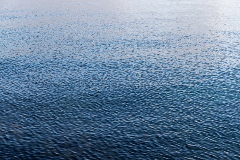 Blue Ocean Water Background with Ripples Stock Photo - Image of state ...