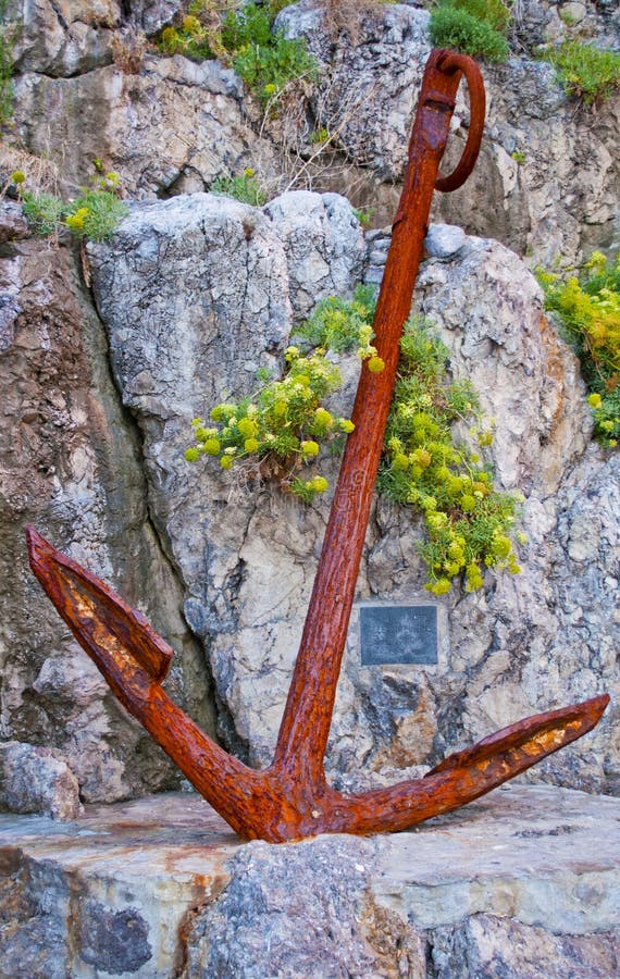 Rusty Anchor stock photo. Image of italy, iron, texture - 27318722