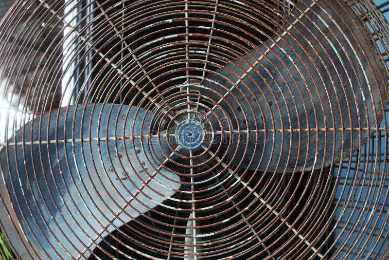 Rusty fan stock photo. Image of airflow, cable, ventilation - 25459010