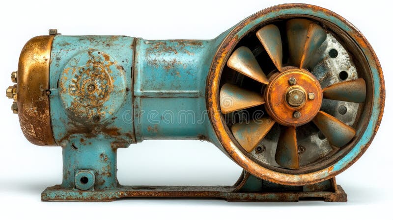 Antique Industrial Fan Motort Stock Illustrations – 1 Antique ...