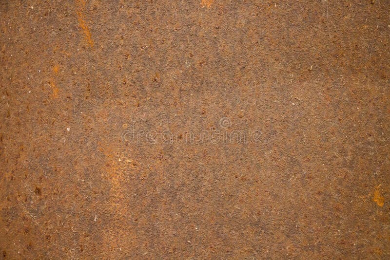 Red Rust Pattern On Metal Barrel Stock Image - Image of rusty, oxidized ...