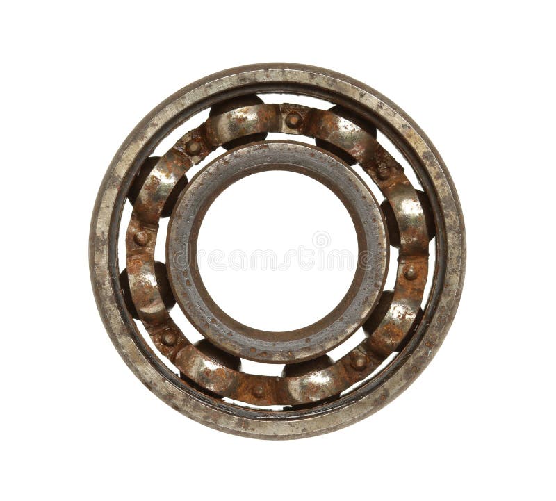 Rusty ball bearing stock image. Image of olden, industrial - 33406427