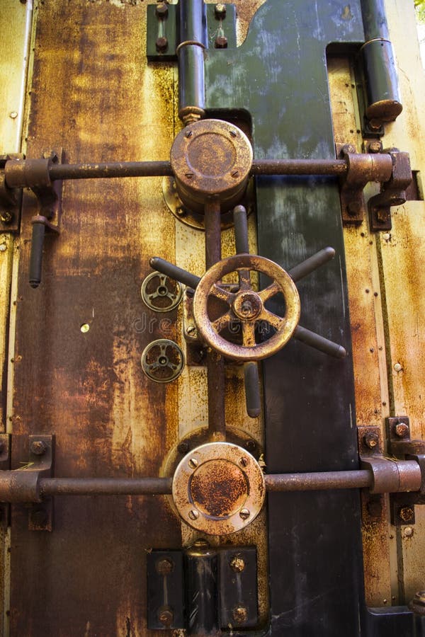 Safe strongbox bank vault stock image. Image of robbery - 118608319