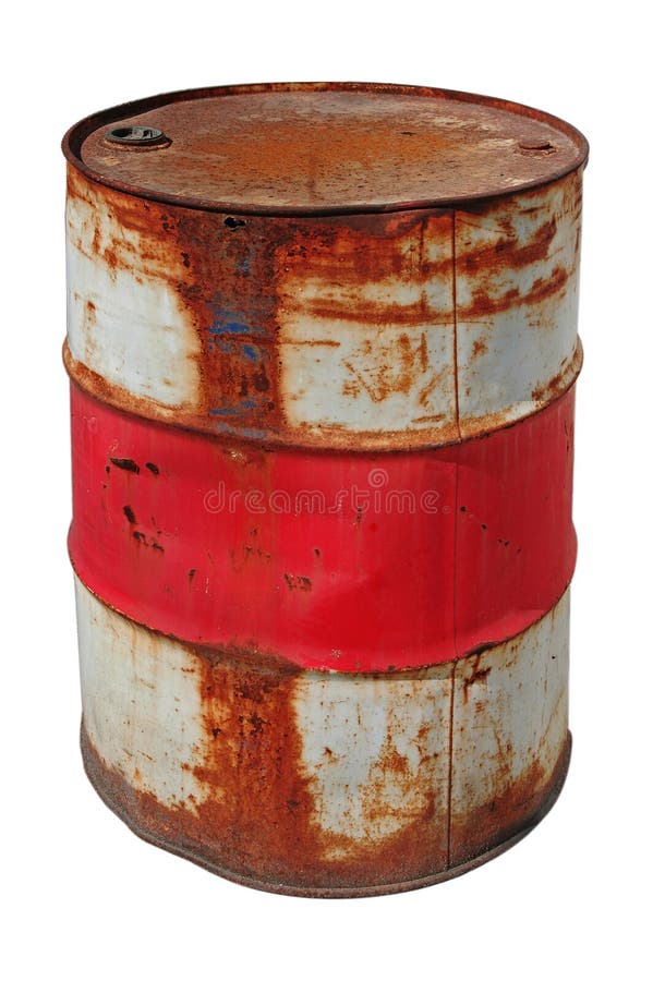 Rusty barrel stock photo. Image of color, waste, rust - 26307082