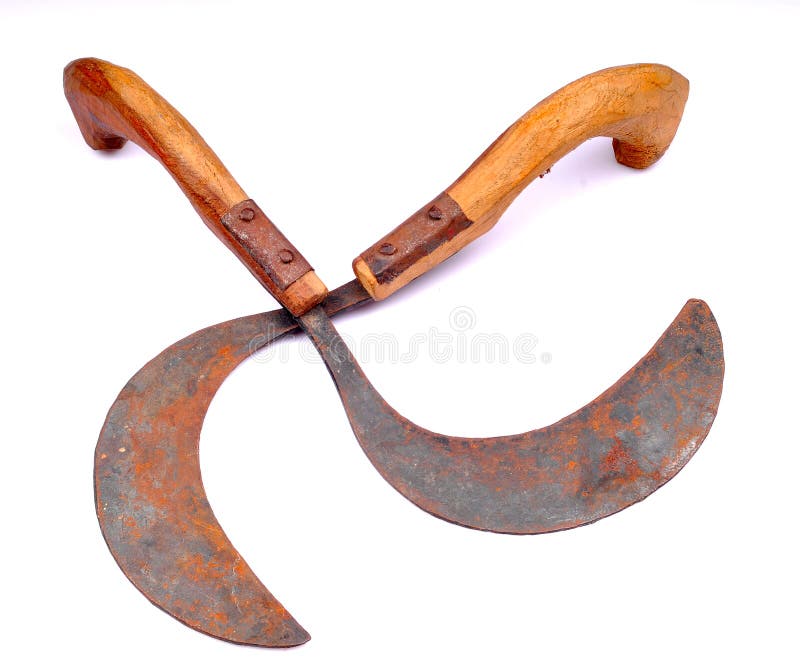 Rusty blades stock image. Image of isolated, rust, wooden - 10251413