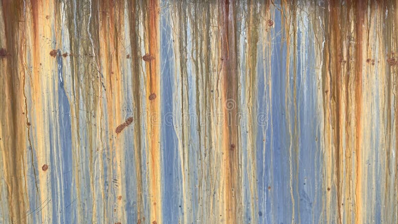 Rusty Blue Painted Metal Background Stock Photo - Image of rusty, side ...