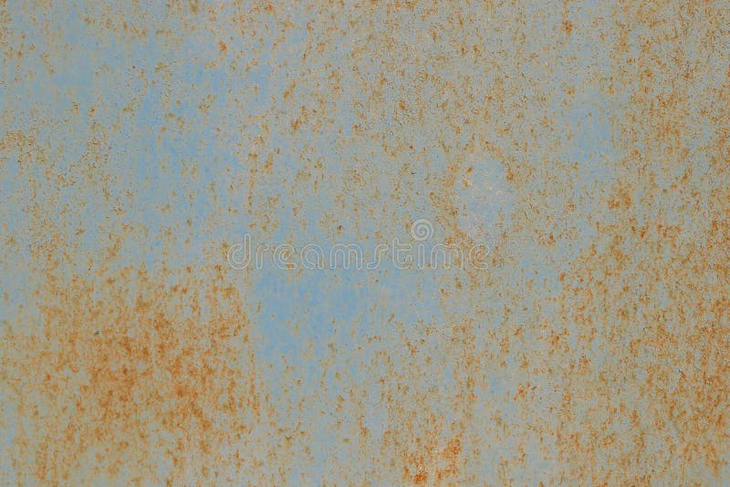 Rusty Blue Painted Wall Texture Stock Image - Image of corrosion, metal ...