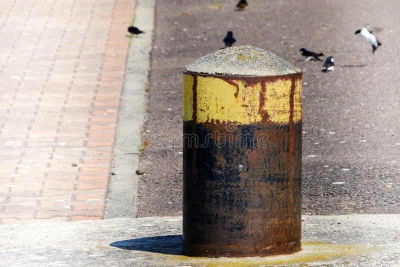 469 Bollard Needing Paint Stock Photos - Free & Royalty-Free Stock ...