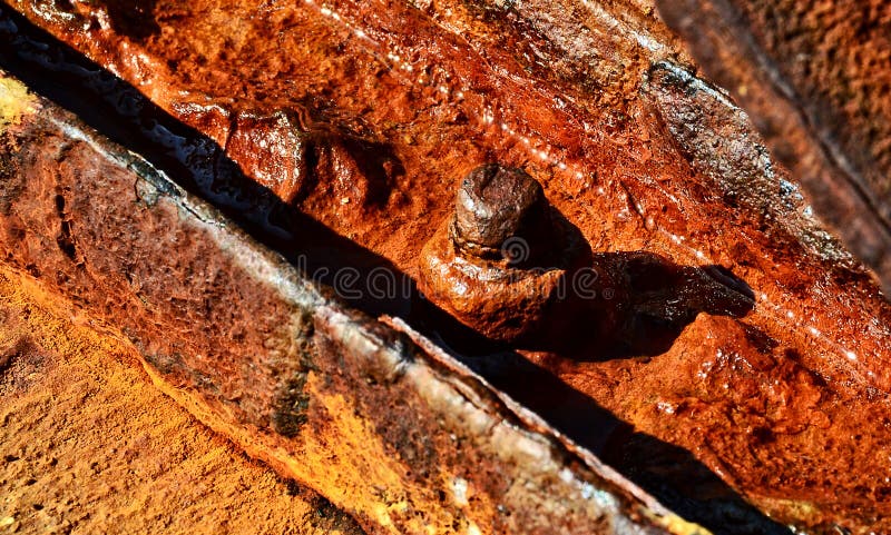 Rusty bolt stock image. Image of texture, useless, bright - 23017711