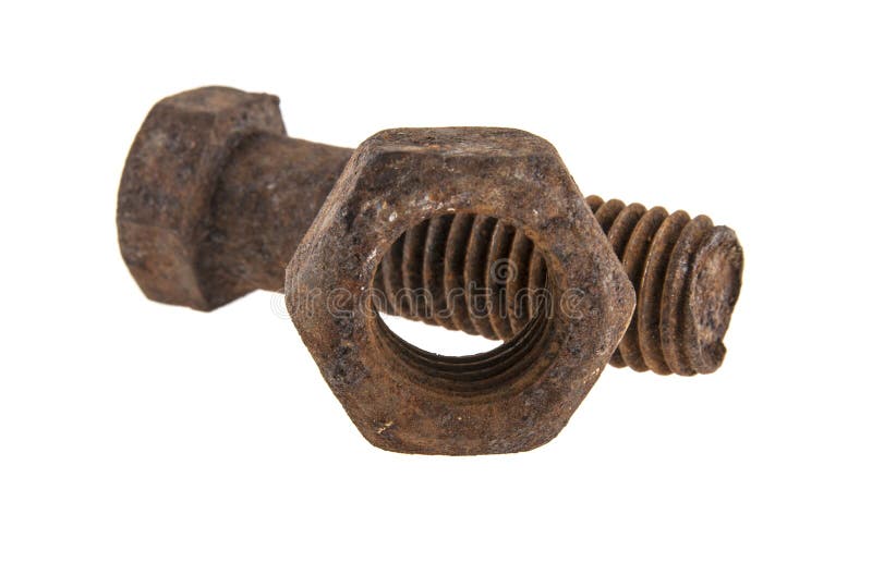 Rusty bolt stock image. Image of supplies, metallic, circle - 93620683